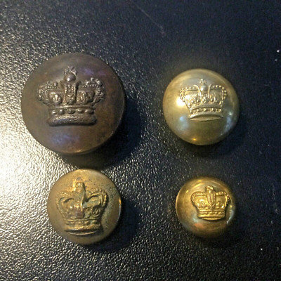 Victorian Staff Livery Buttons To Queen Victoria . (AC211119) | eBay UK