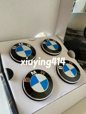 Brand New BMW Floating Alloy Car Wheel Center Hub Caps Set Of 4 56mm ...