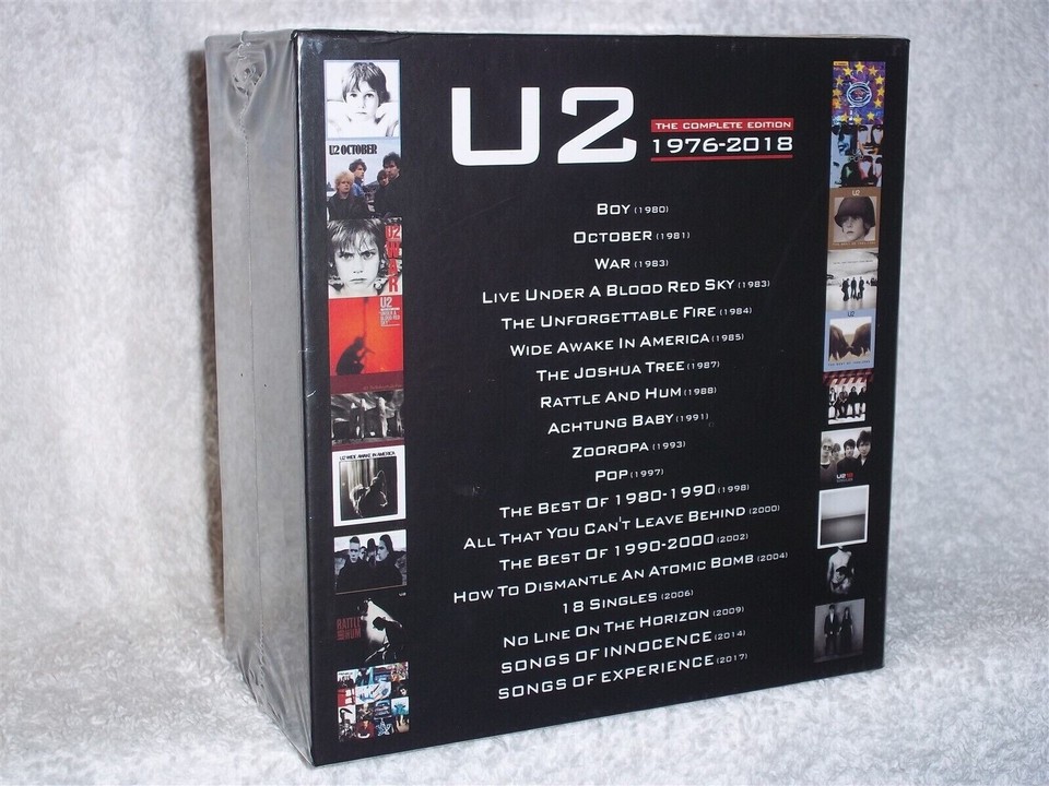 U2 The Complete Edition 1976-2018 (CD, 2018 19-Disc) alt classic rock ...