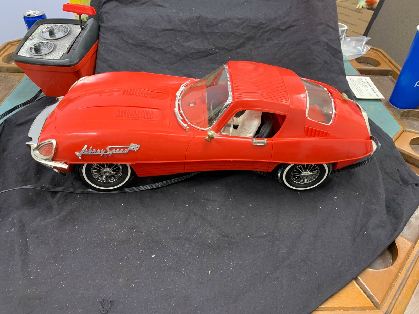 Vintage Topper Toys Johnny Speed Large Scale Remote Control Car in ...