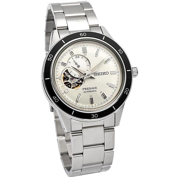 SEIKO PRESAGE Basic SARY189 Ivory Automatic Mechanical Men's Watch ...