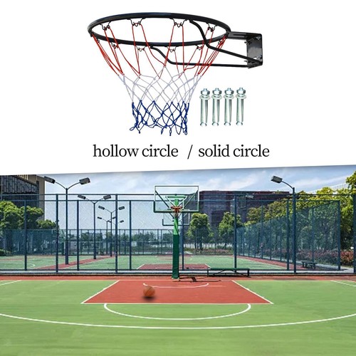 Standard Basketball Rim with Net for Indoor Outdoor Community Playing ...