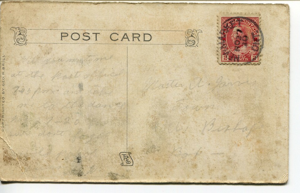 Postcard - Brill Ginks - I'm the Gink what wants to know why you ain't ...