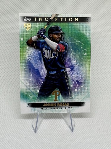 2024 Topps Inception Johan Rojas #92 Rookie Card (RC) Philadelphia ...