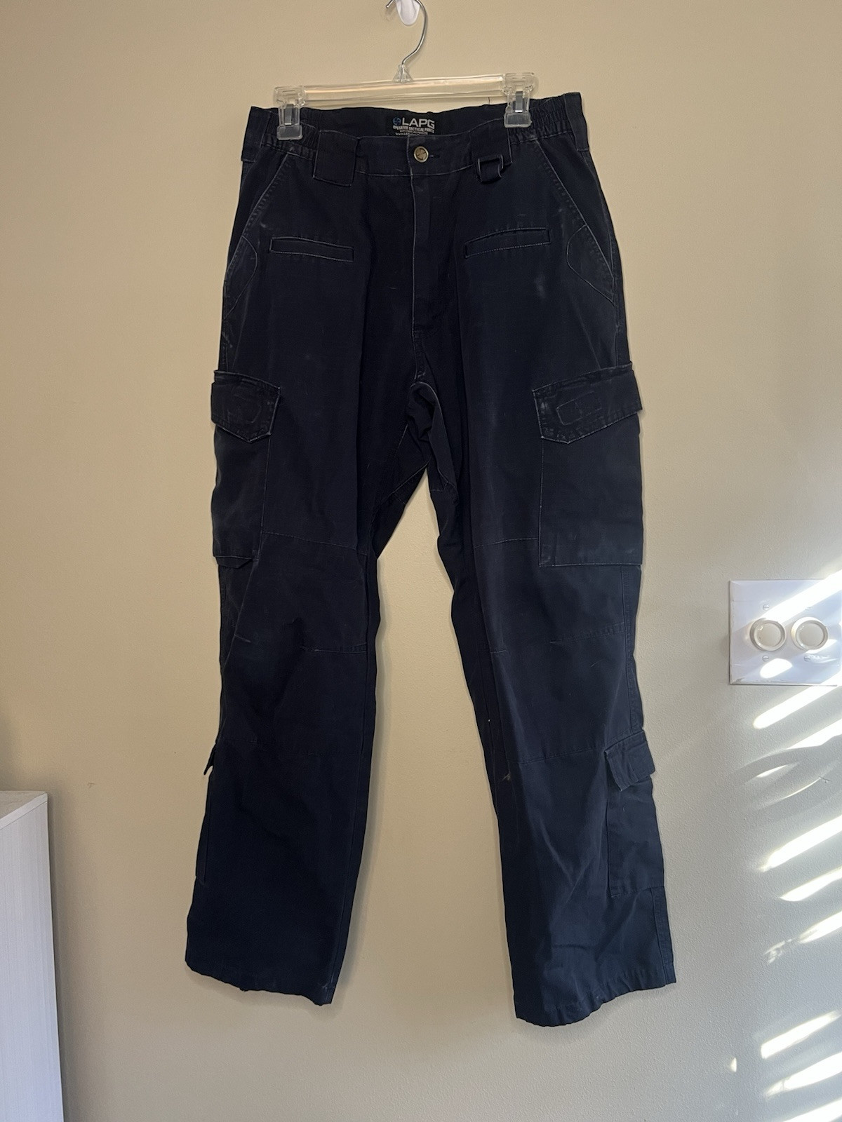 LA Police Gear Tactical Cargo Pant Navy 34x32 - Gem