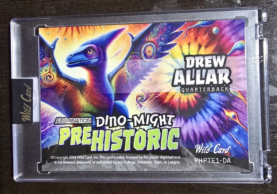 2024 Drew Allar Rookie RC Dino-Might ONE OF ONE Penn State | eBay