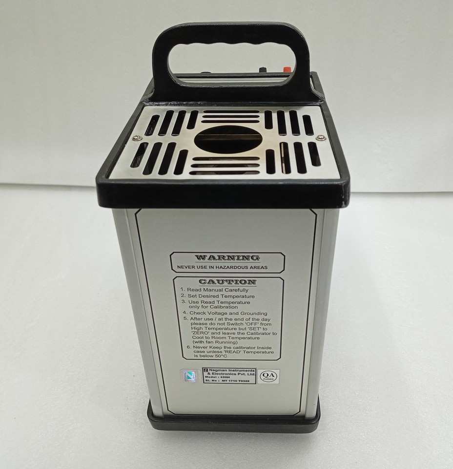 Temperature Calibrator Dry Block Nagman 650H #2 | eBay