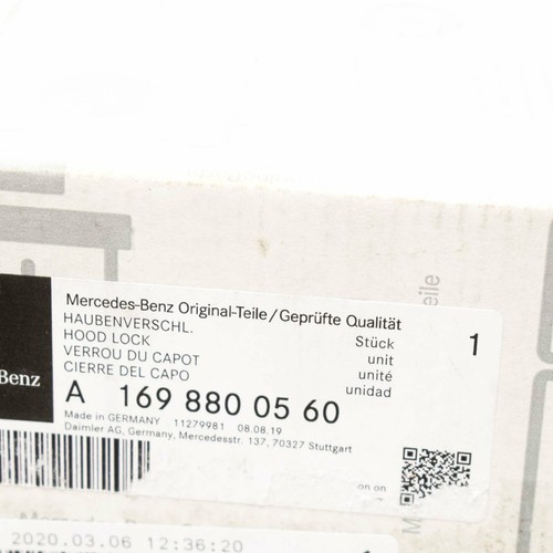 NEW MERCEDES-BENZ B-CLASS W245 BONNET HOOD CATCH HATCH A1698800560 | eBay