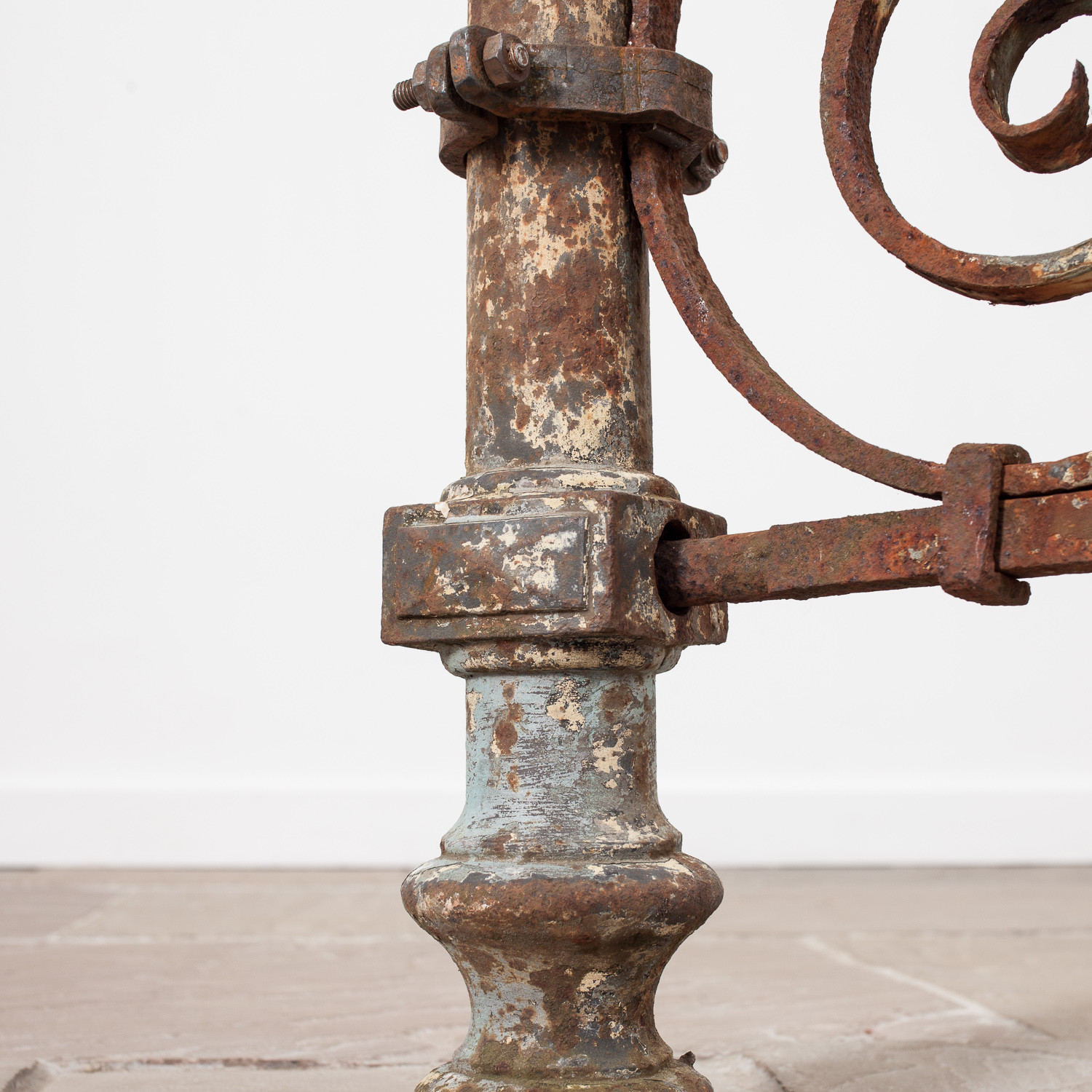 Pair of Late Victorian Curved Ironwork Pieces, Architectural Antiques ...