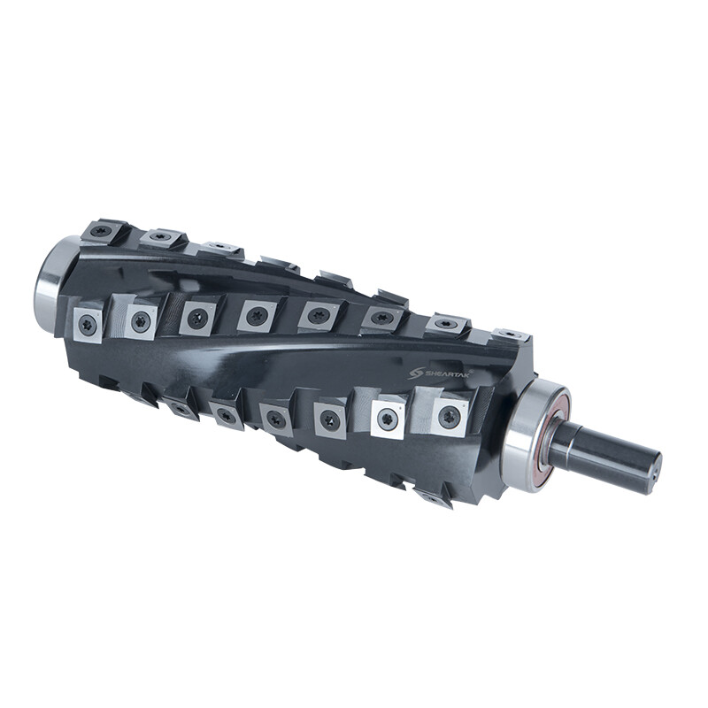 Spiral/Helical Cutterhead for 8" Jointers with 40 Indexable Carbide ...