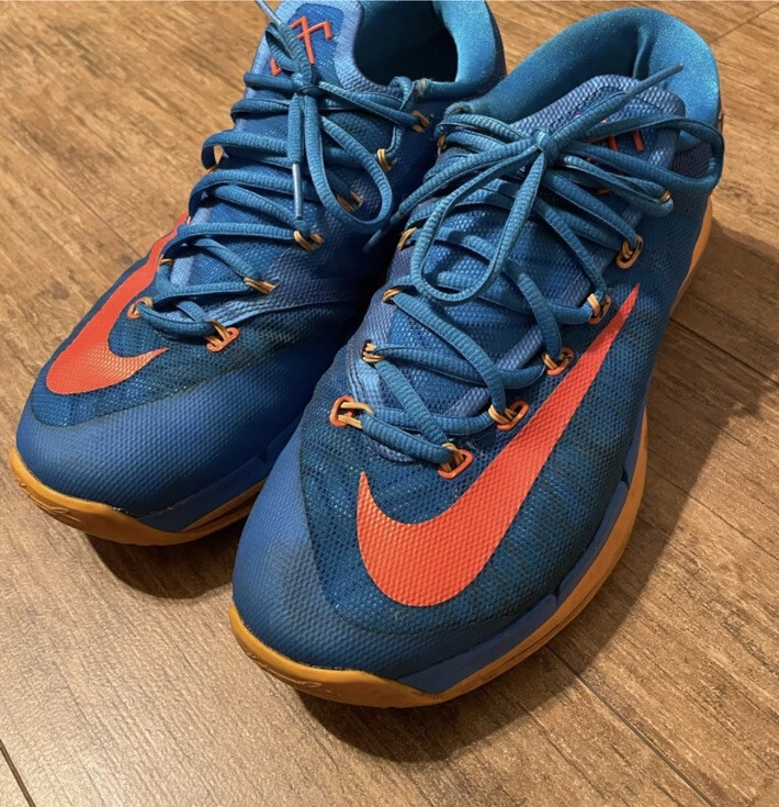 Kd 6 Orange And Blue High Top