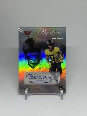 BUCKY IRVING 2024 PRESTIGE FOOTBALL AUTO RC CARD 379 ROOKIE AUTOGRAPH ...