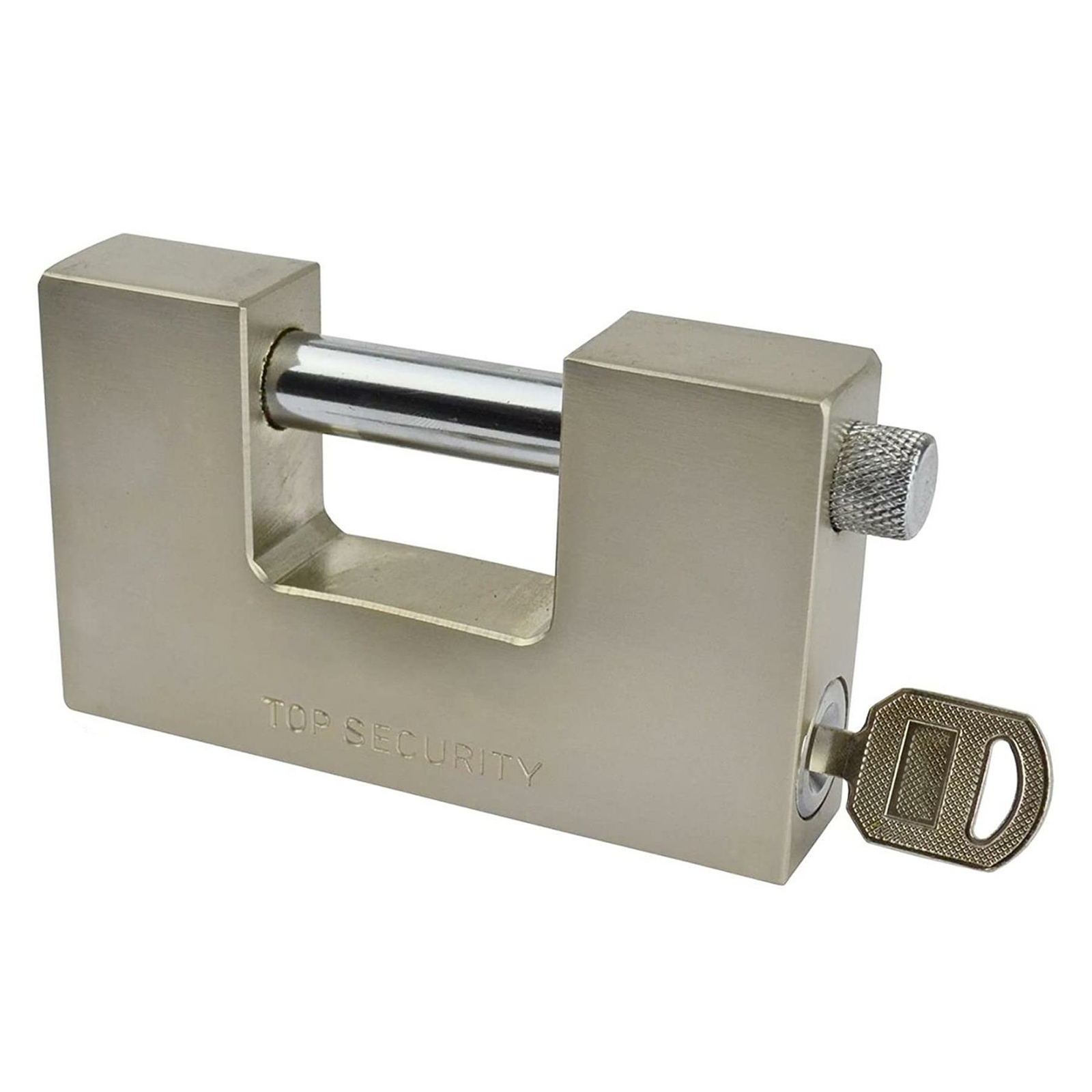 100mm High Quality Steel Shutter Padlock + 3 Security Keys Shop ...