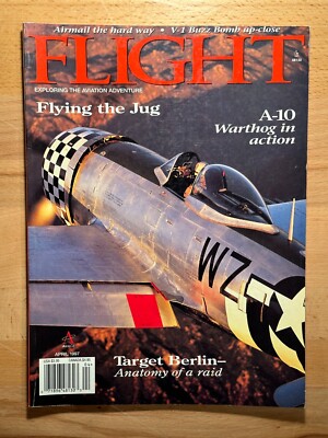 Flight Magazine April 1997, Flying the Jug, A-10 Warthog in action | eBay