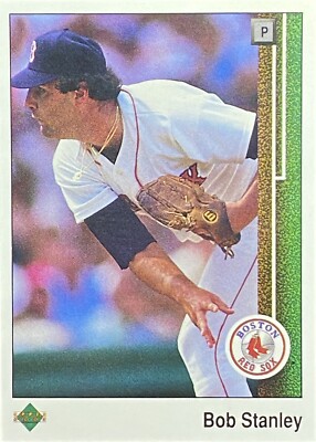 1989 Upper Deck #411 Bob Stanley Boston Red Sox Baseball Card | eBay