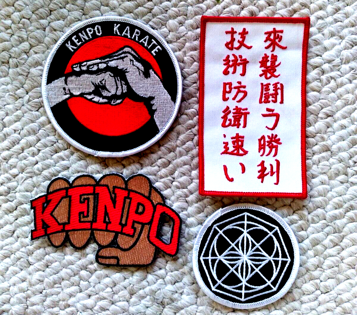 Custom Martial Arts Uniform Patches