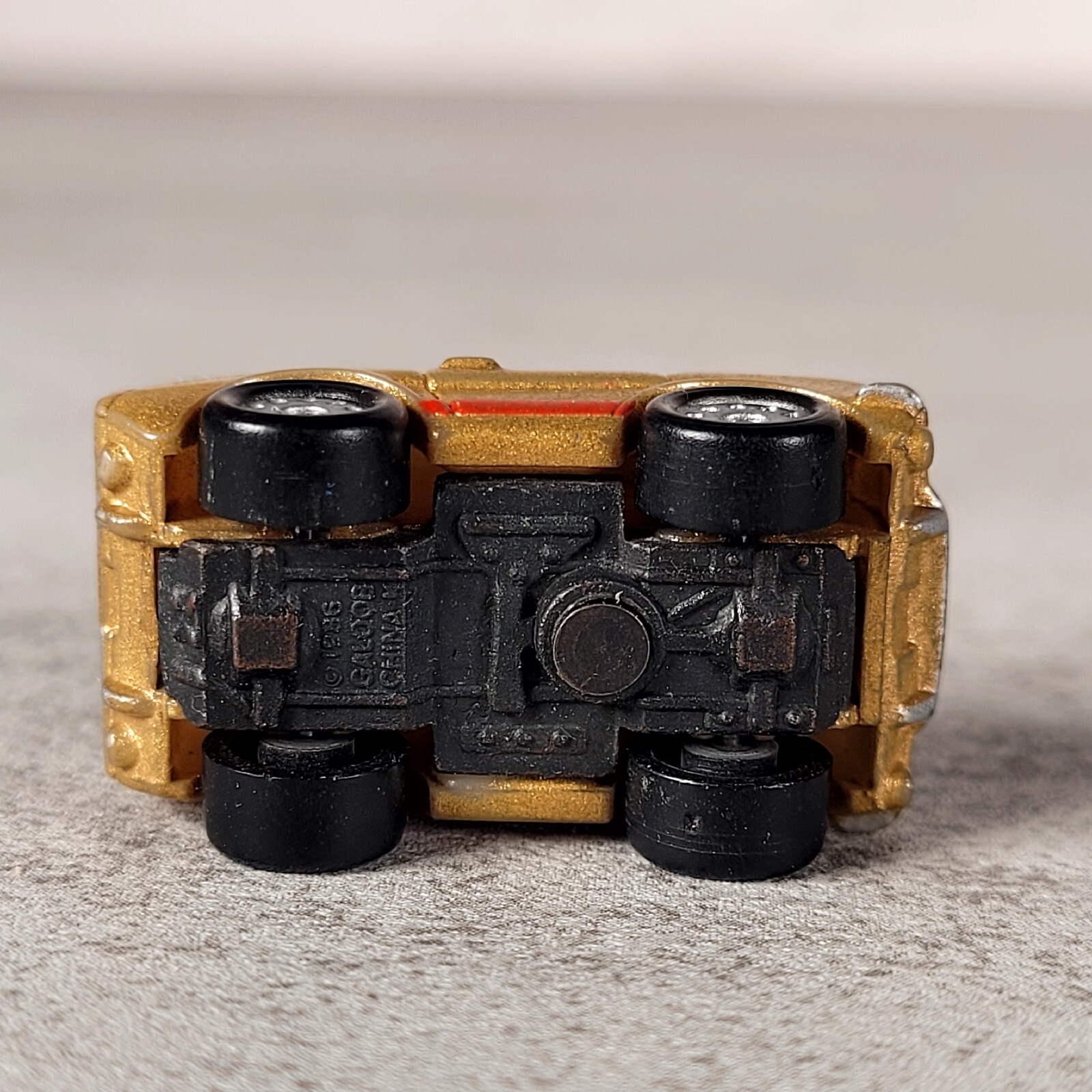 Galoob Micro Machines Gold with Red Stripe '65 Ford Mustang Hot Rod ...