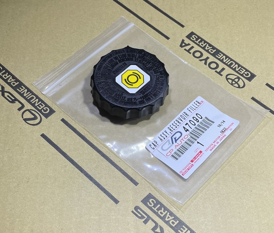 NEW 16 - 19 TOYOTA PRIUS MASTER CYLINDER RESERVOIR BRAKE FLUID FILL CAP ...