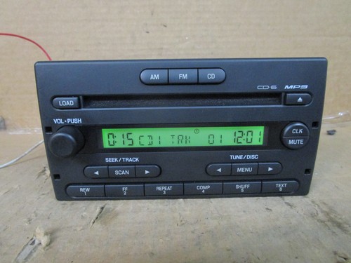 06 2006 Ford Ranger Radio Stereo 6 Disc CD Player Receiver AM FM ...