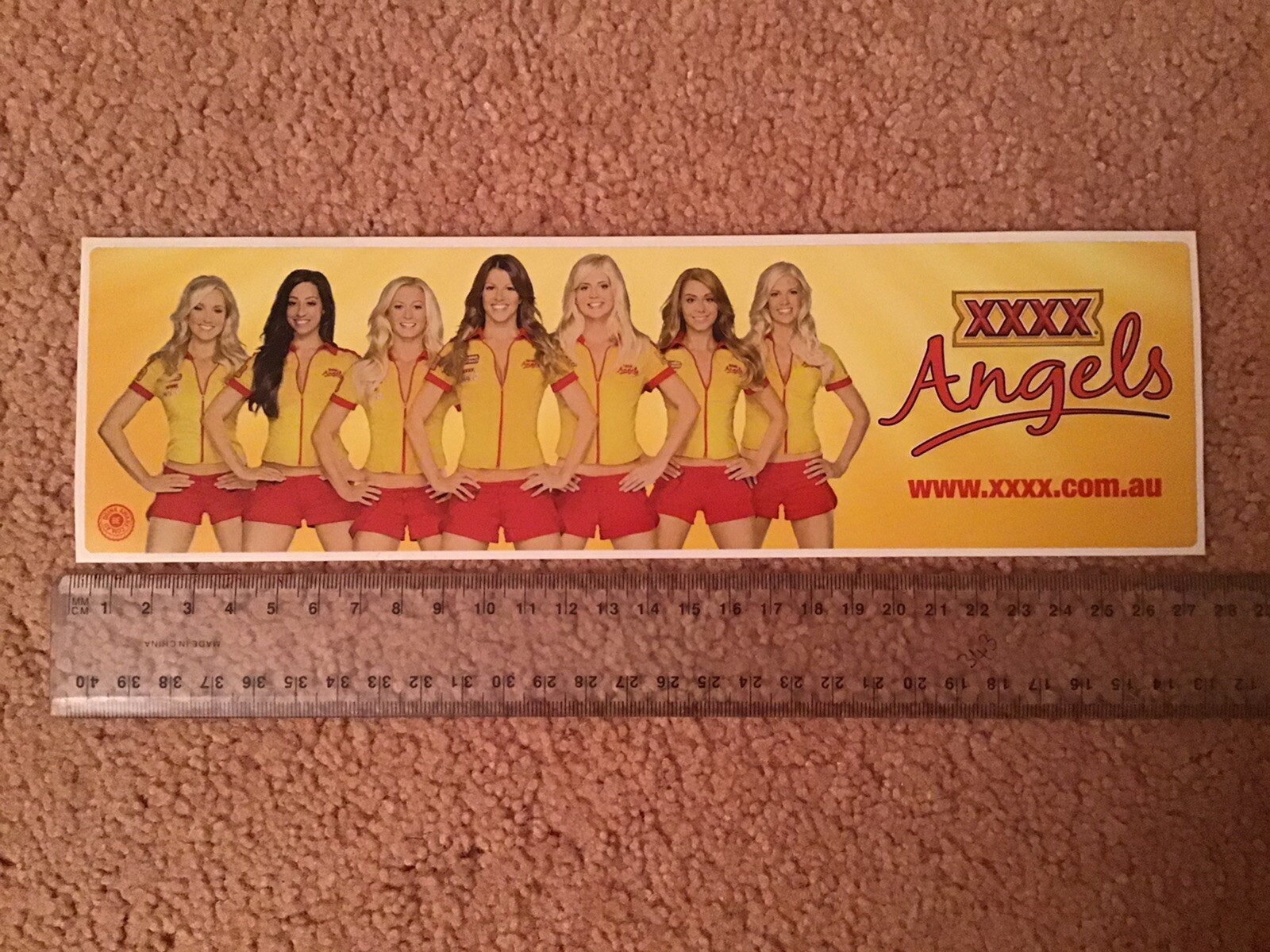 Fourex Angels XXXX Beer Sticker Unused Man cave Toolbox Bar | eBay