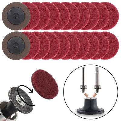 20Pcs 2" Quick Change Surface Conditioning Sanding Discs 320# with ...