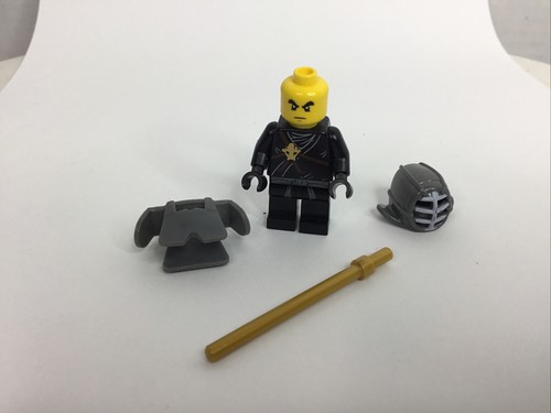Kendo Cole 9455 9457 9551 Black Ninja Ninjago LEGO® Minifigure Mini ...