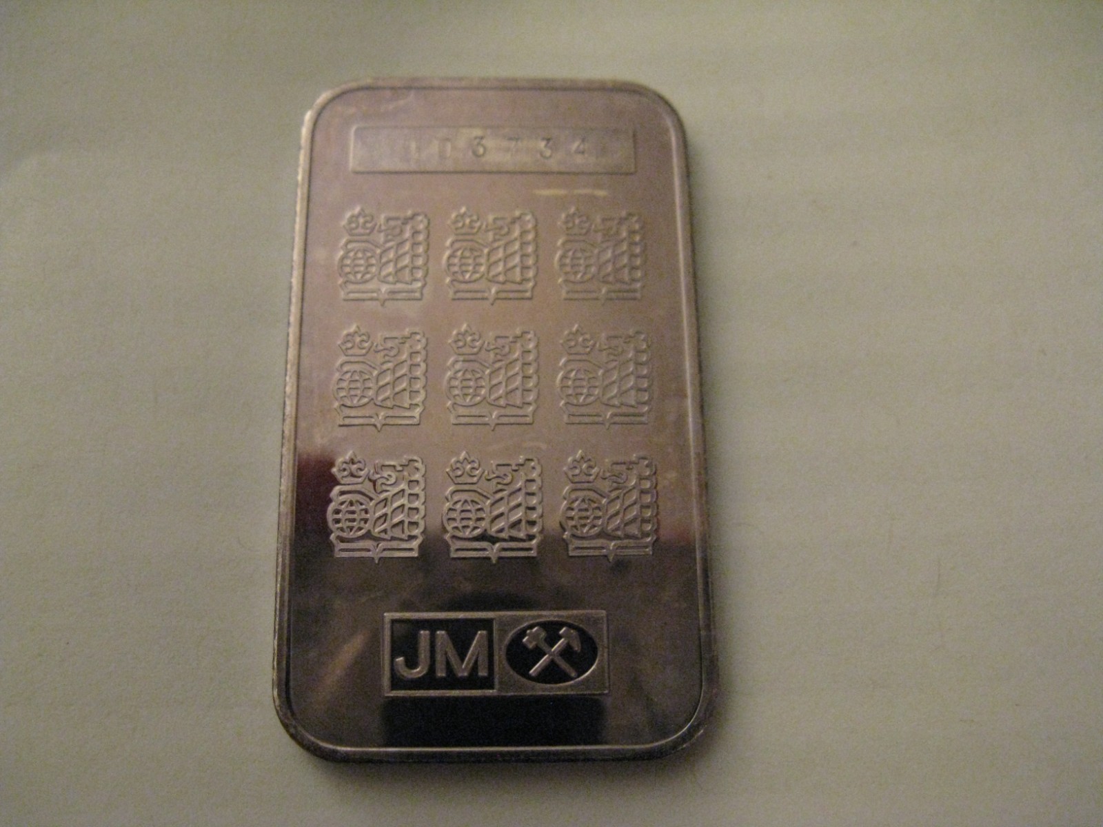 RARE JM - RBC Royal Bank Johnson Matthey 1 oz 999 Silver Bar Low ...