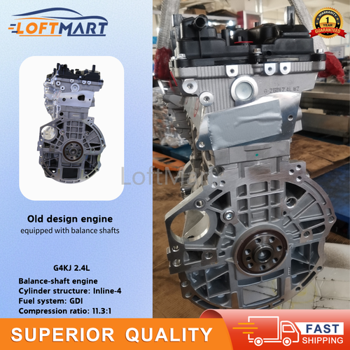 2.4L GDi G4KJ Long Block Engine Assembly For 2011-2015 Hyundai Sonata ...