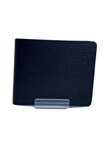 ultima TOKYO Bi-fold Wallet Leather Black Plain Men's | eBay