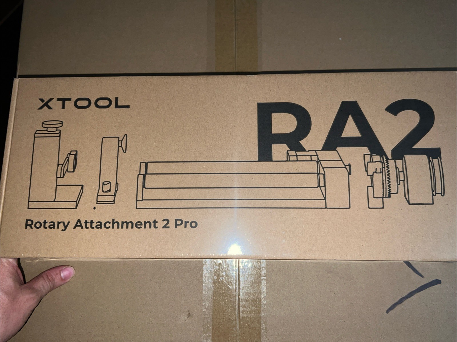 XTool RA2 Rotary Attachment 2 Pro For S1 F1 Ultra | eBay