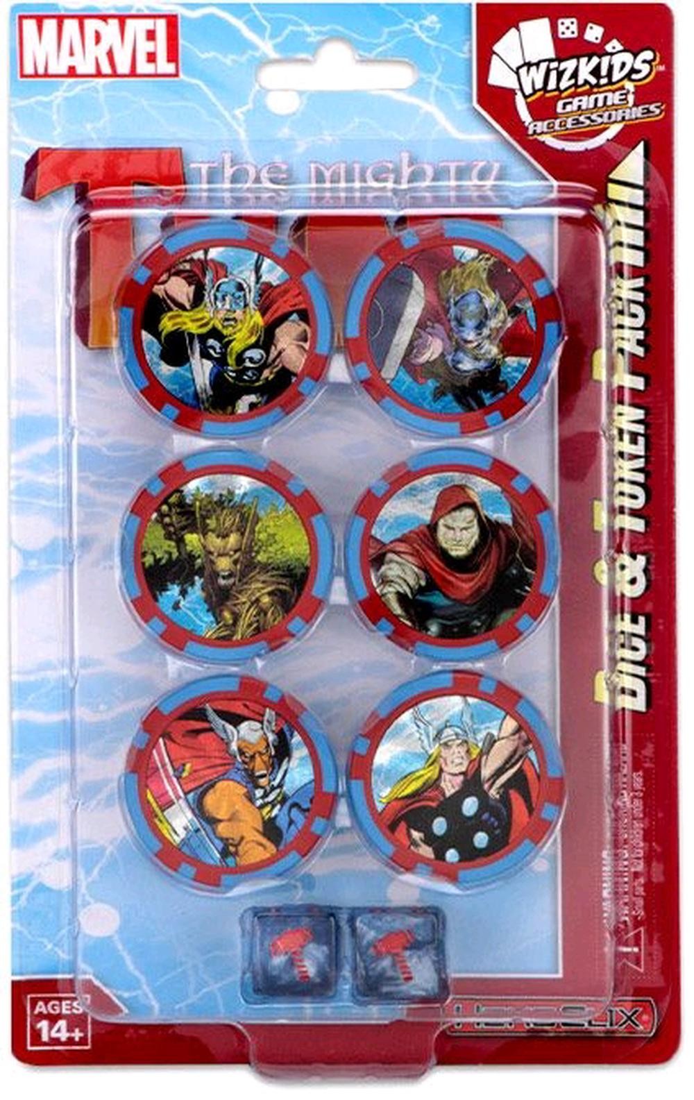Heroclix - The Mighty Thor Dice & Token Pack - WizKidz Games | eBay ...