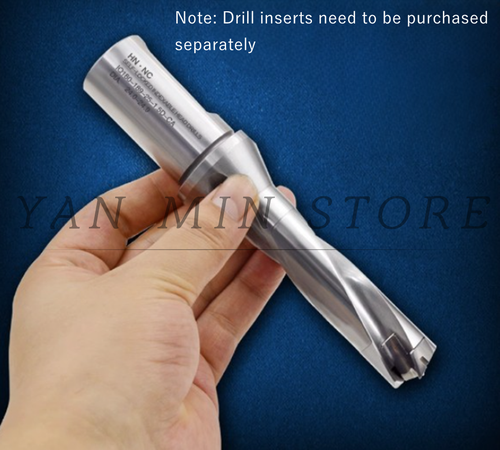 1PC 1.5x Crown Drill CNC Drill with Interchangeable Inserts IQ-080-099-12-1.5D | eBay