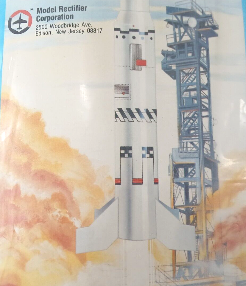 Vintage MRC MOONBLASTER Flying Model Rocket Kit NEW & FACTORY SEALED ...