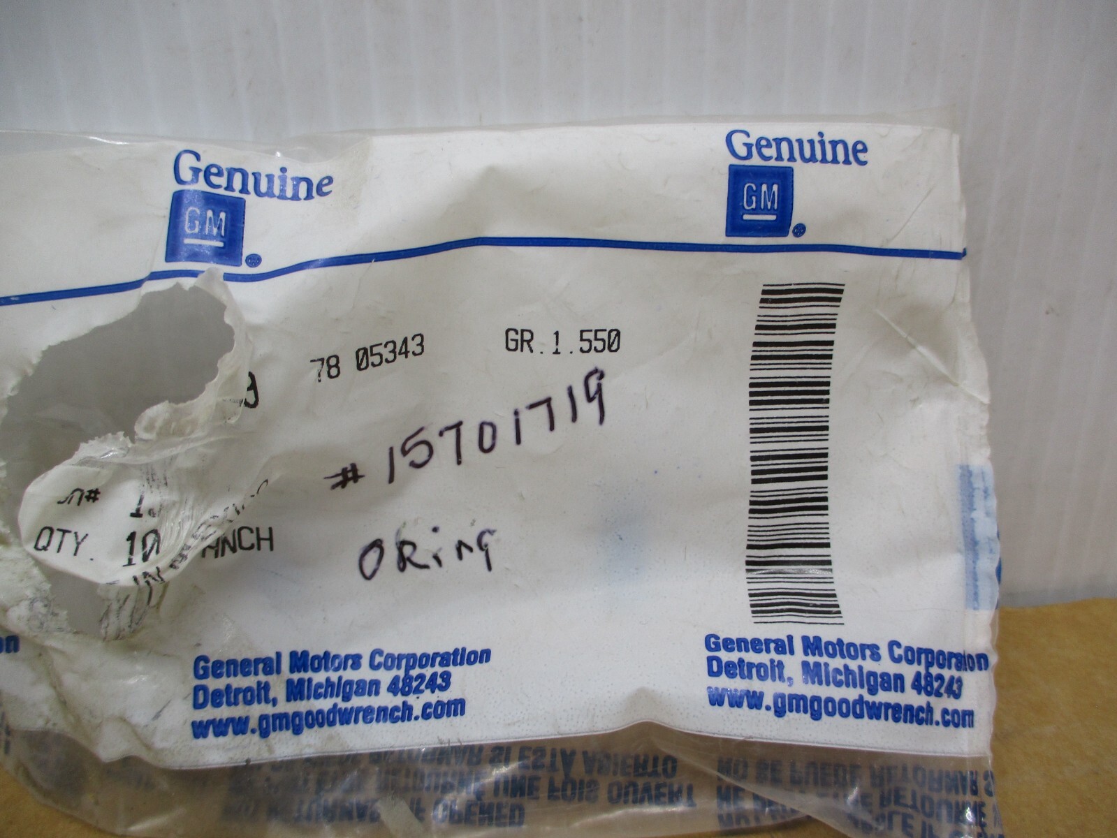 GM OEM 15701719 Engine Oil Cooler Gasket Seal for sale online | eBay