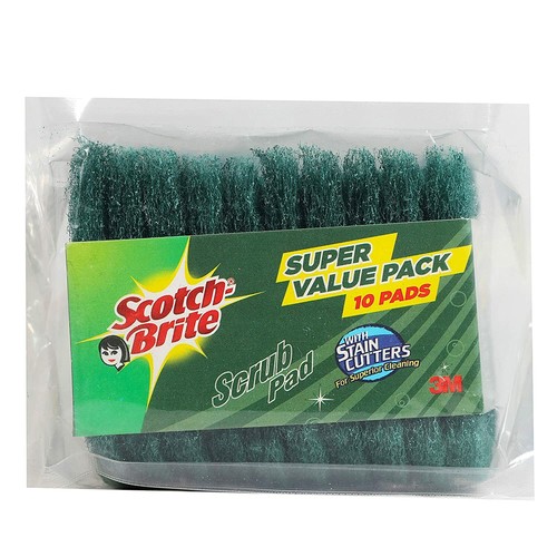 Scotch-Brite Scrub pad Small - Pack of 10 - Free Shipping | eBay Australia