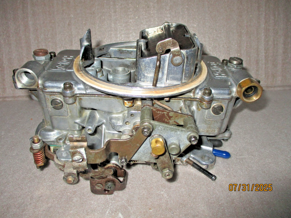 Holley 4010 750cfm Dual Feed Polished Carburetor | eBay