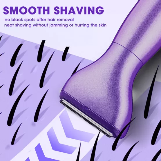 6-in-1 Women's Epilator - Full-Body Use, Intimate Area Hair Remover ...