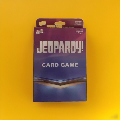 Jeopardy Card Game By Endless Games 226 Cards 3+ Players Travel Game ...
