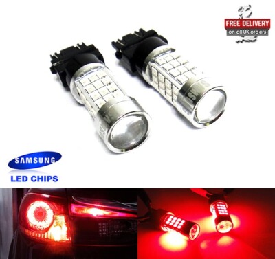 Red 180 P27/7W 182 P27W Bulb SAMSUNG LED 40W Indicator Fog Tail Brake ...