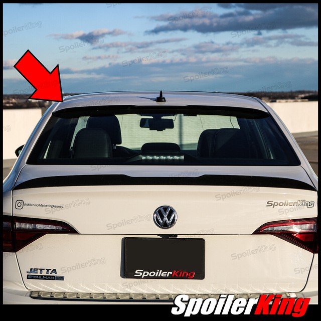 SpoilerKing 284RC Rear Window Spoiler w/center cut (Fits VW Jetta MK7 ...