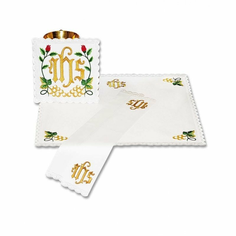 Altar linen Pall Corporal Purificator Lavabo towel Chasuble Vestment ...