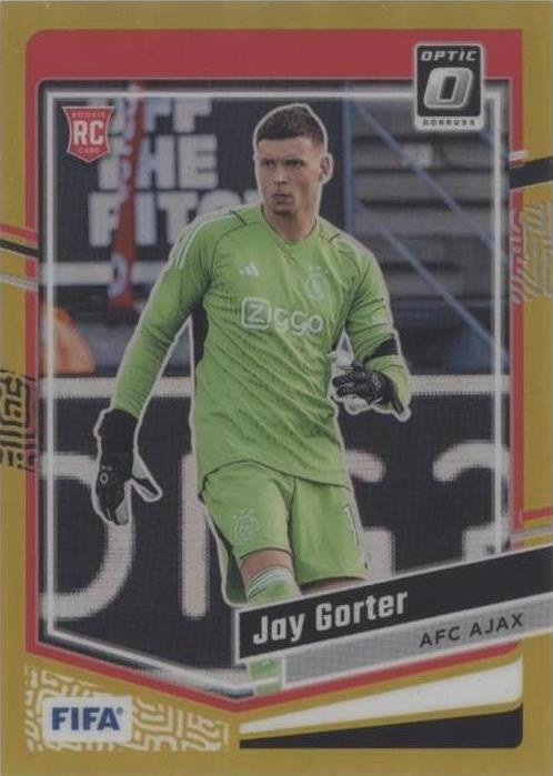 2023-24 Panini Donruss Fifa - Optic Jay Gorter #150 Gold Prizm /10 for ...