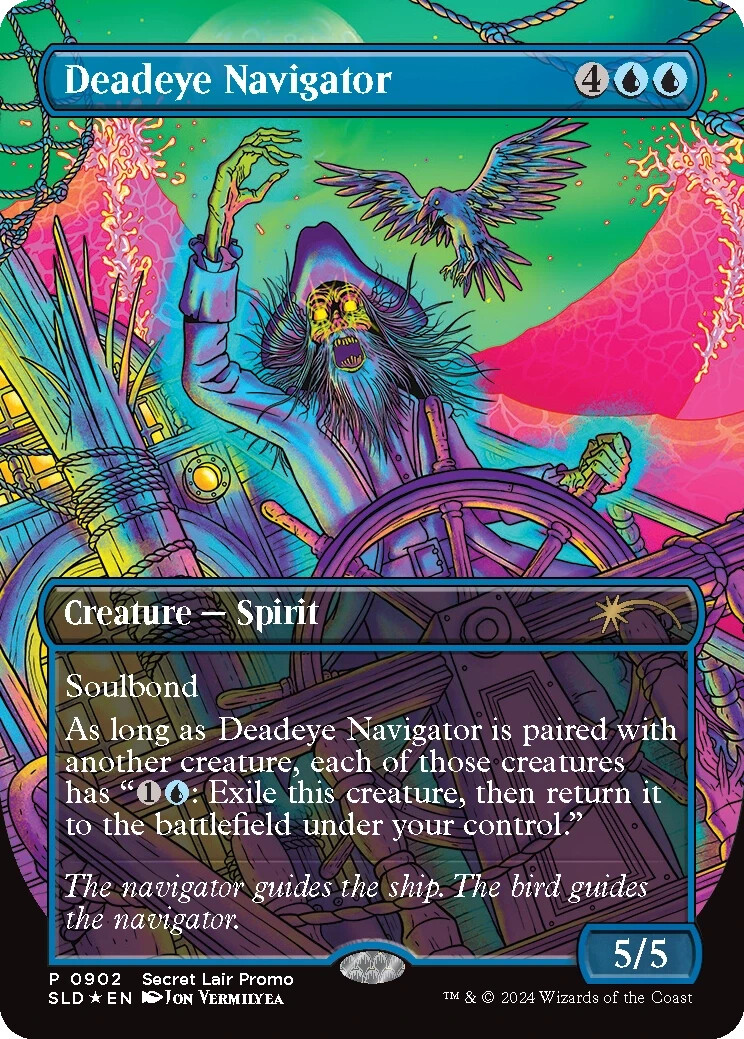Deadeye Navigator Secret Lair Promo | Magic the Gathering from ...