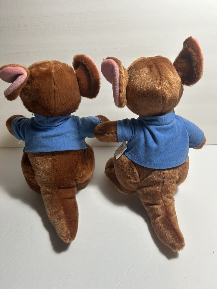 2X Disney Store Exclusive ROO Plush Kangaroo Winnie The Pooh 10" New ...