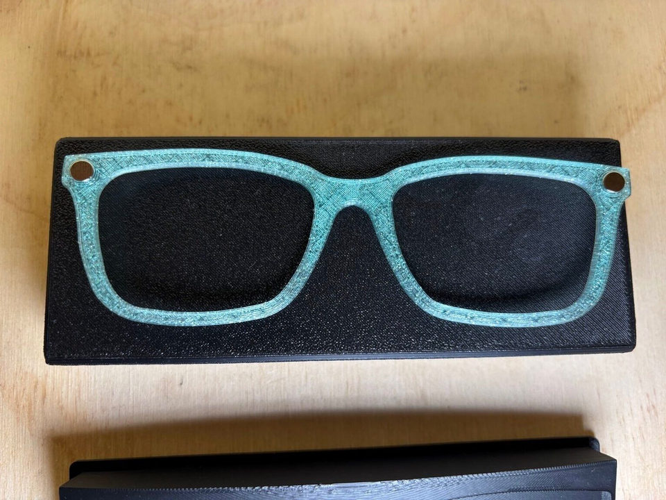Green Sparkle Pair Eyewear Topper Larkin - Homemade PLA | eBay