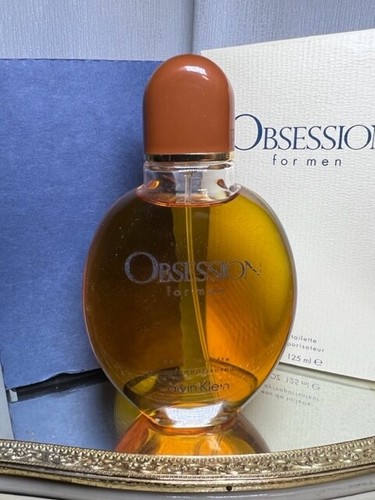 Obsession for Men Calvin Klein edt 125 ml. Vintage 1990 edition. Sealed ...