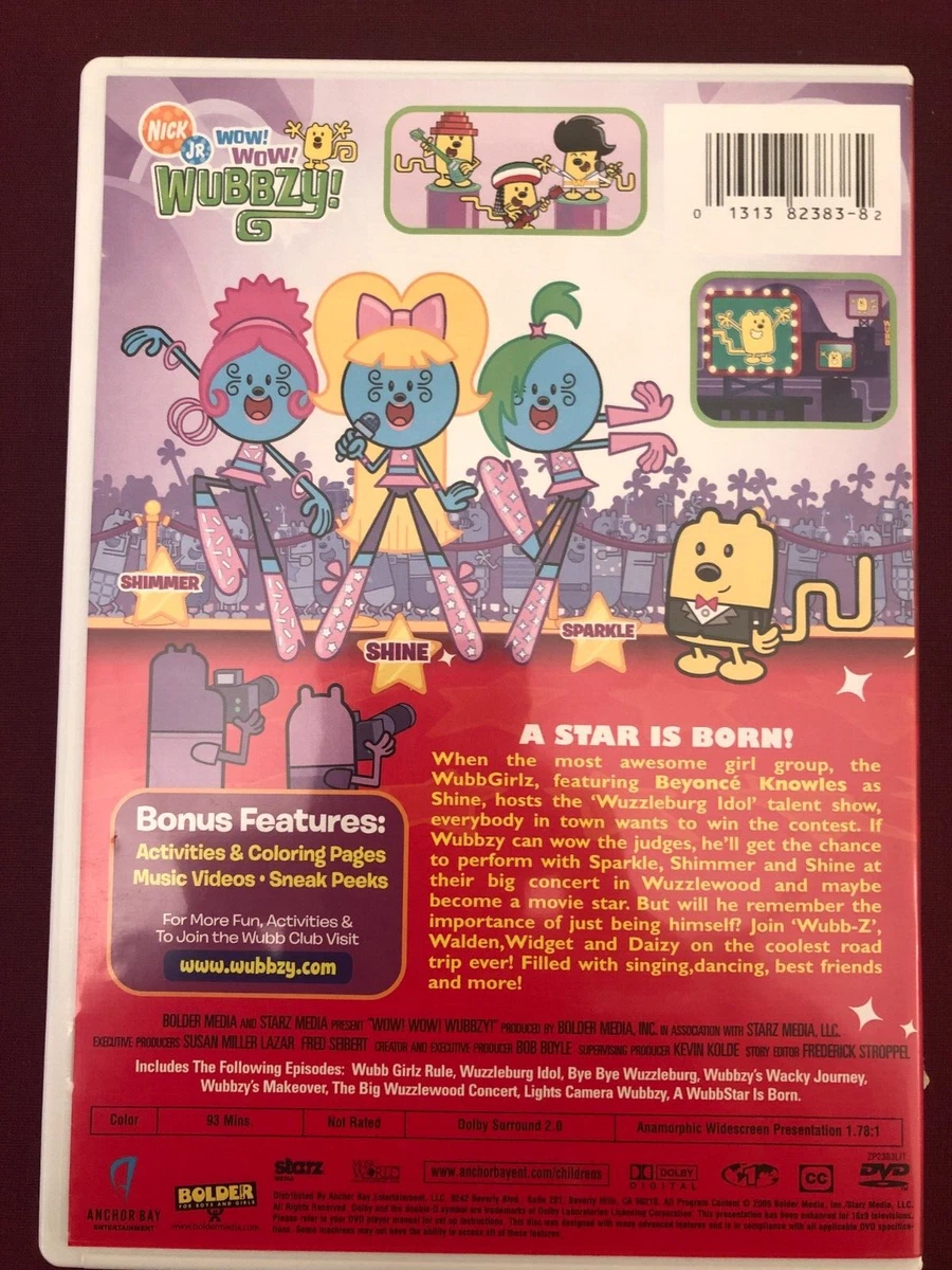 Wubbzy Dvd Menu
