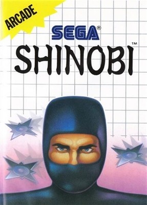 Shinobi - Sega Master System Software Action Platformer Video Game ...