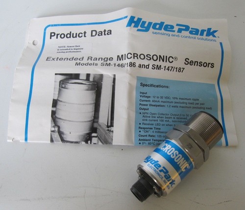 (NEW) Hyde Park MICROSONIC Ultrasonic Sensor SM-146 SM146 | eBay