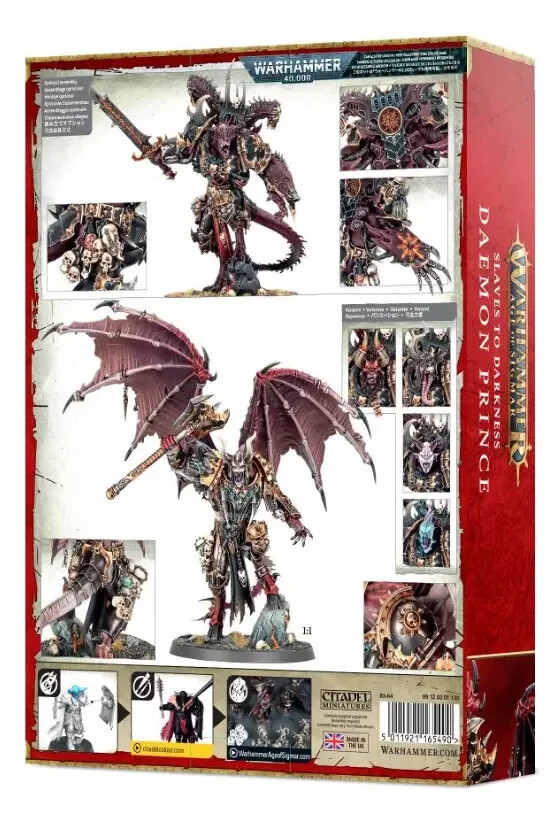 Warhammer 40k and AOS Chaos Daemon Prince Multi Version Kit | eBay